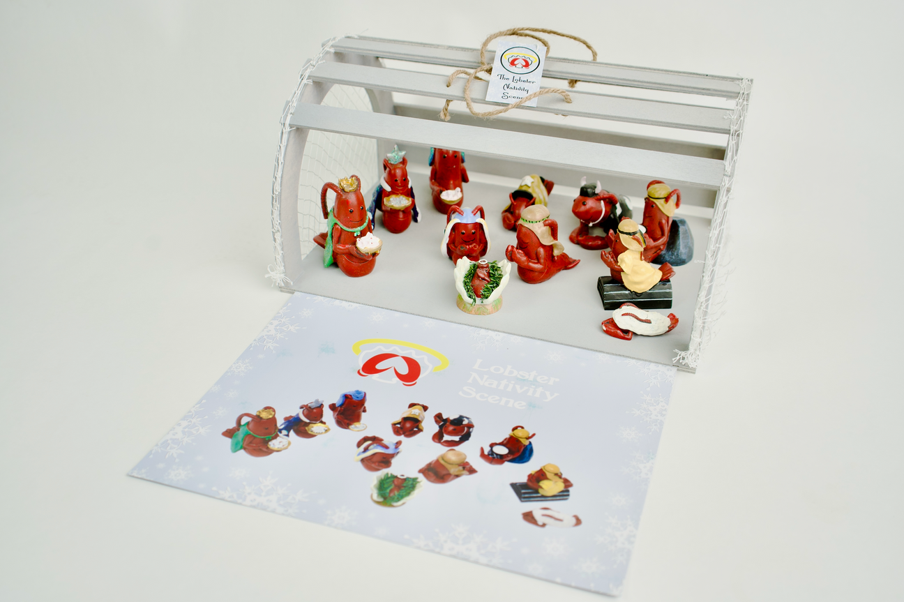 Lobster Nativity Scene | The perfect gift for the holidays from Boston